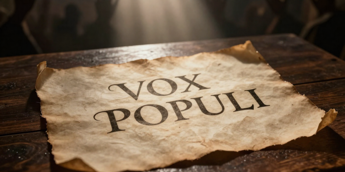 O que significa 'Vox populi, vox Dei', a frase que diz que a voz do ...