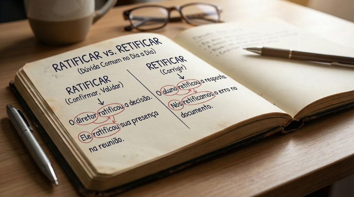 "Ratificar" ou "retificar"? A regra definitiva para não errar mais no ...