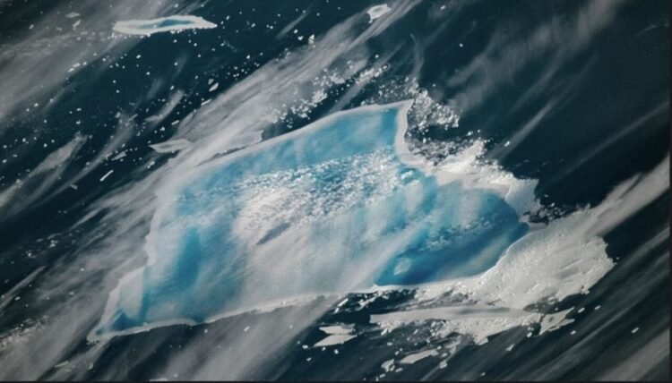 Por que o maior iceberg do mundo ficou azul? Um sinal de que está ...