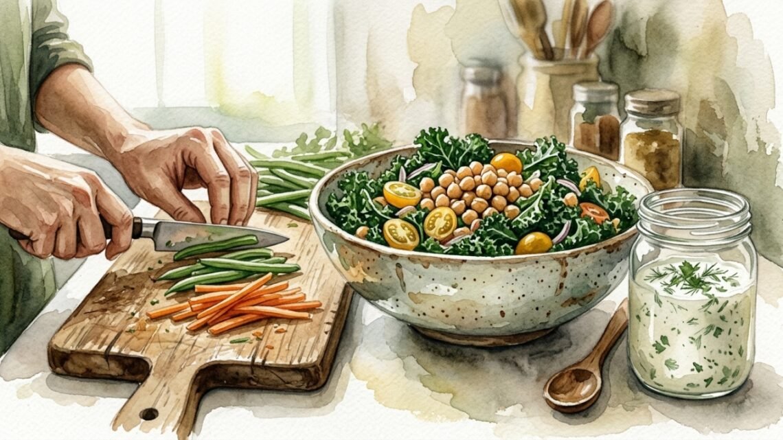 Massa ou salada de batata: a regra simples que organiza o prato para ...