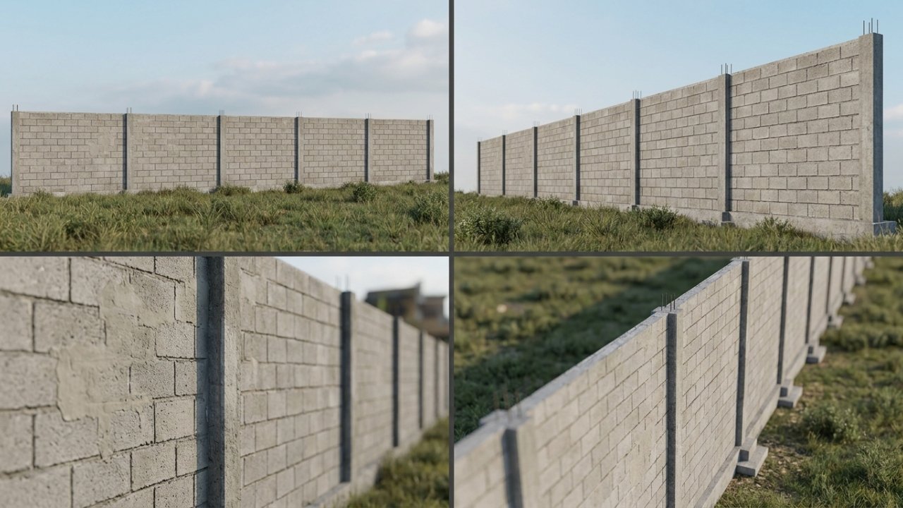 Quanto um pedreiro cobra para construir um muro de 20 metros em 2026 ...