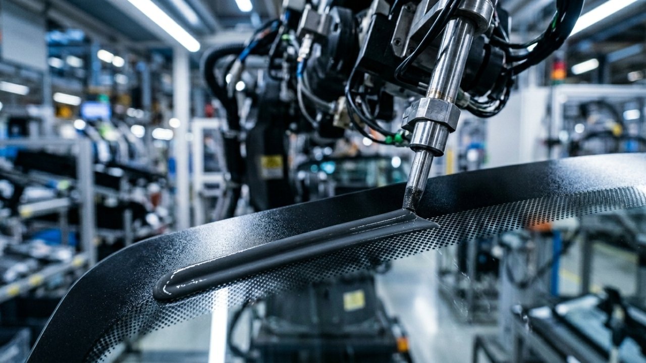Qual a finalidade dos pontinhos pretos no para-brisa do carro ...
